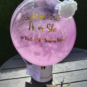 He or She Fall Theme What Will It Be Pop to See he or - Etsy