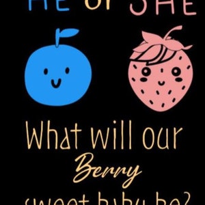 What Will Our Berry Sweet Baby Be?| Berry Theme | Mess FREE Gender ...