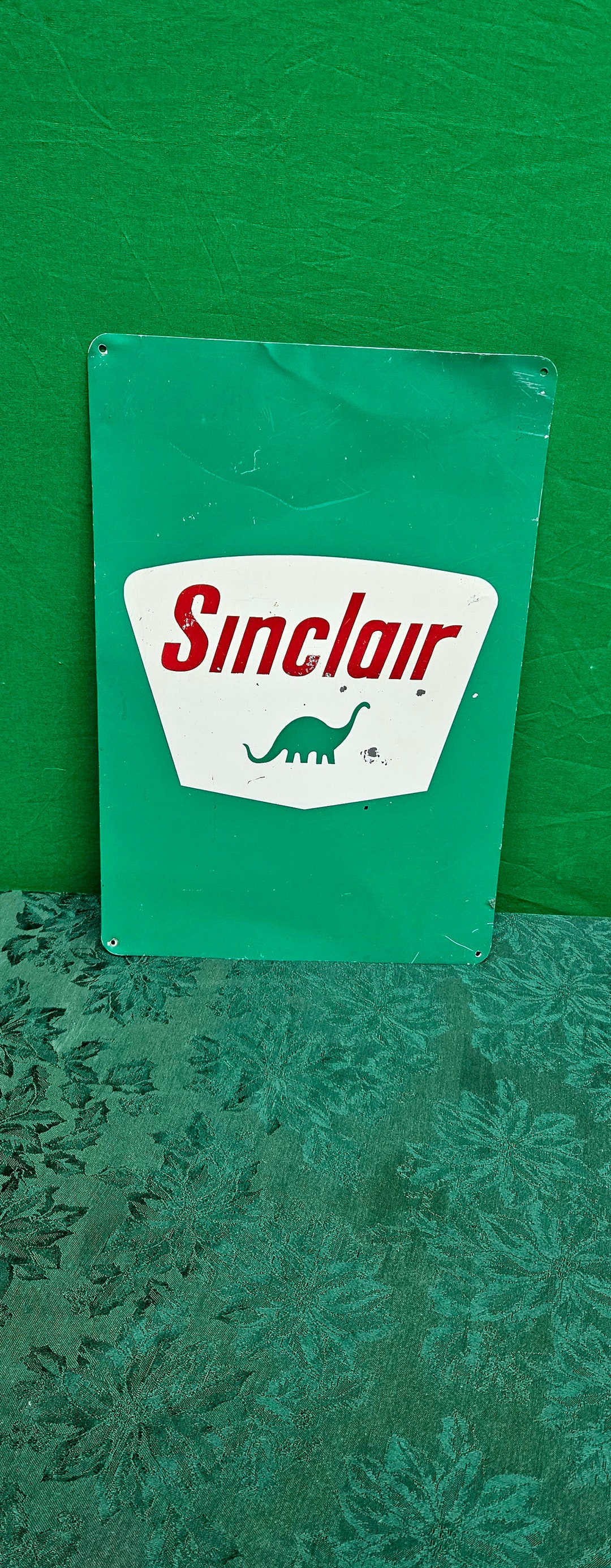 Vintage Sinclair Oil Advertising Sign - Etsy