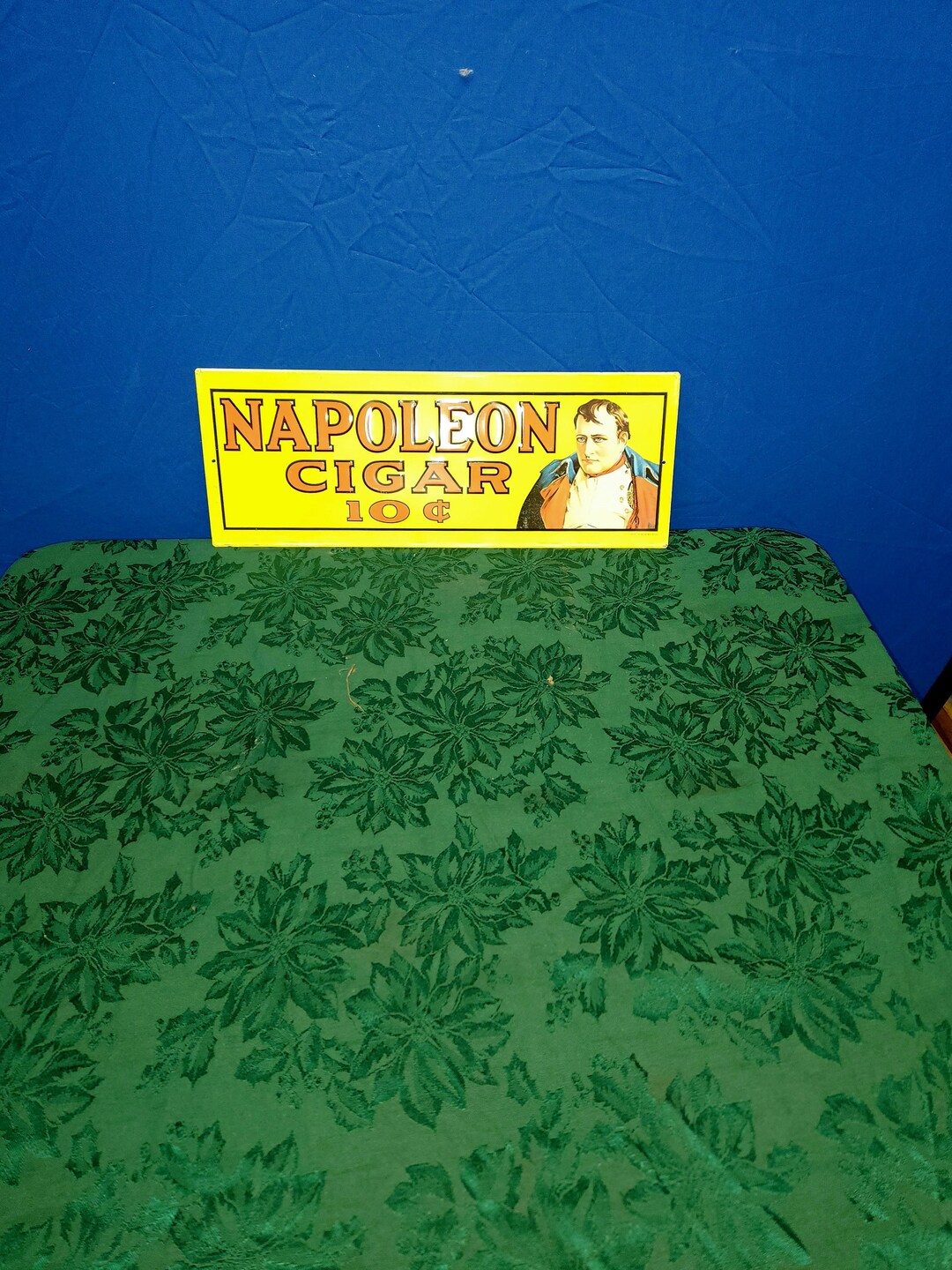 Vintage Napoleon Cigar Sign - Etsy