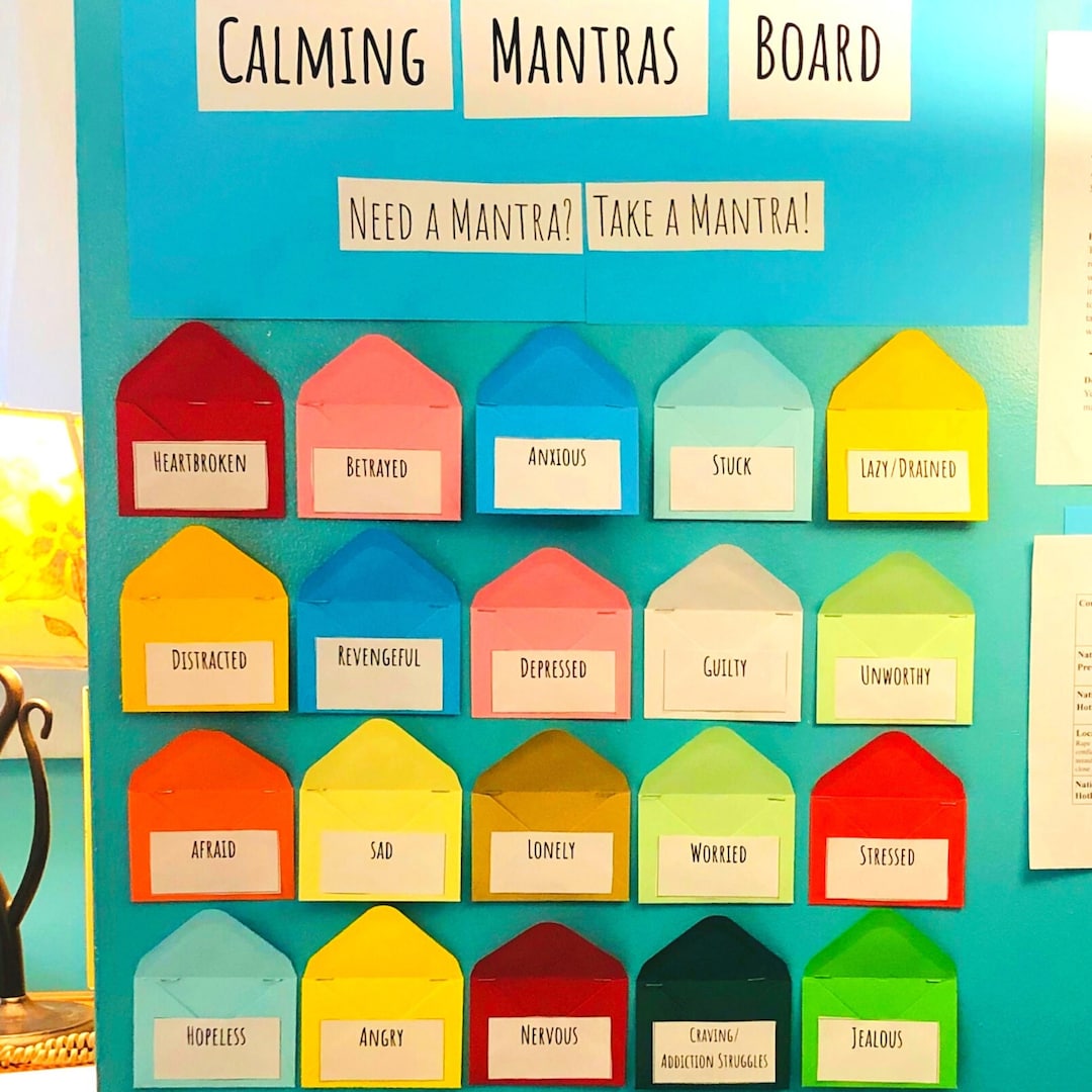 Interactive Mental Health Bulletin Board Kit: Classroom Decor ...