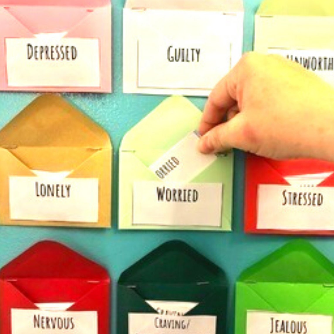 Bulletin Board Kit for Mental Health Support Calming Mantras | Etsy