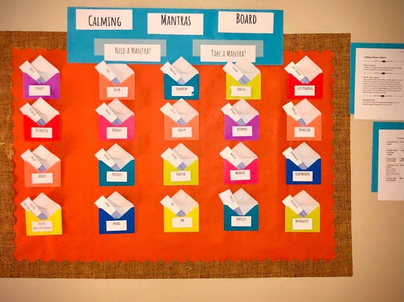 Interactive Mental Health Bulletin Board Kit: Classroom Decor ...