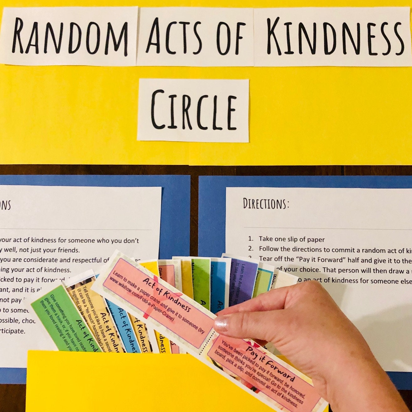Bulletin Board Kit | Random Acts of Kindness Board | Interactive ...