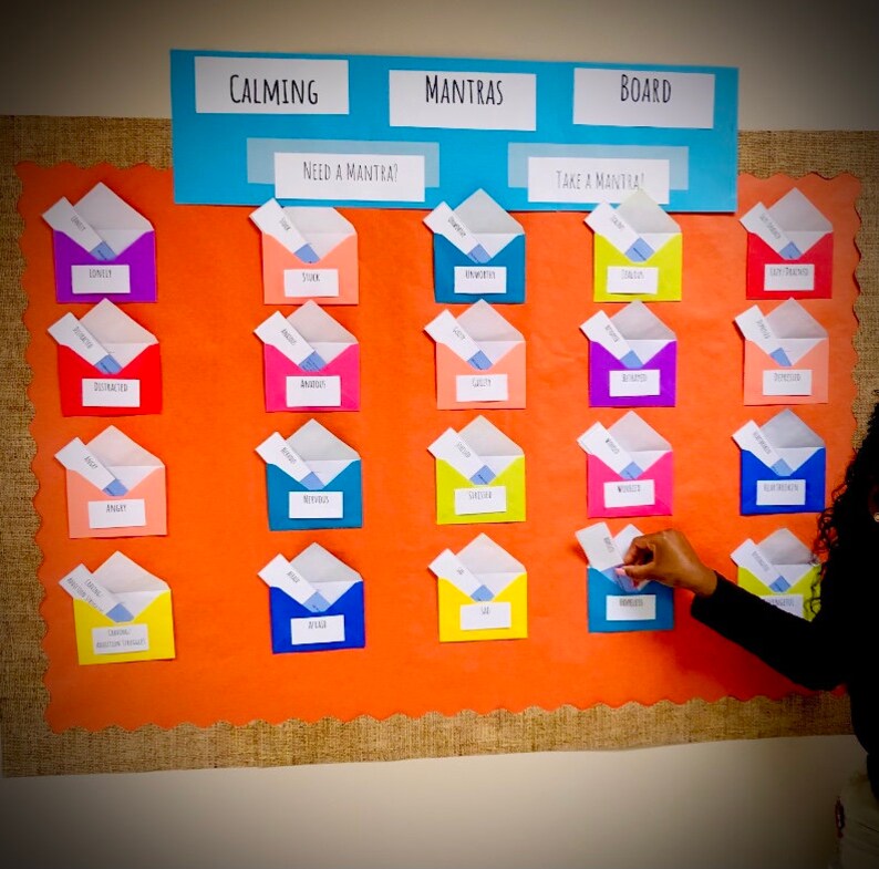 Interactive Mental Health Bulletin Board Kit: Classroom Decor ...