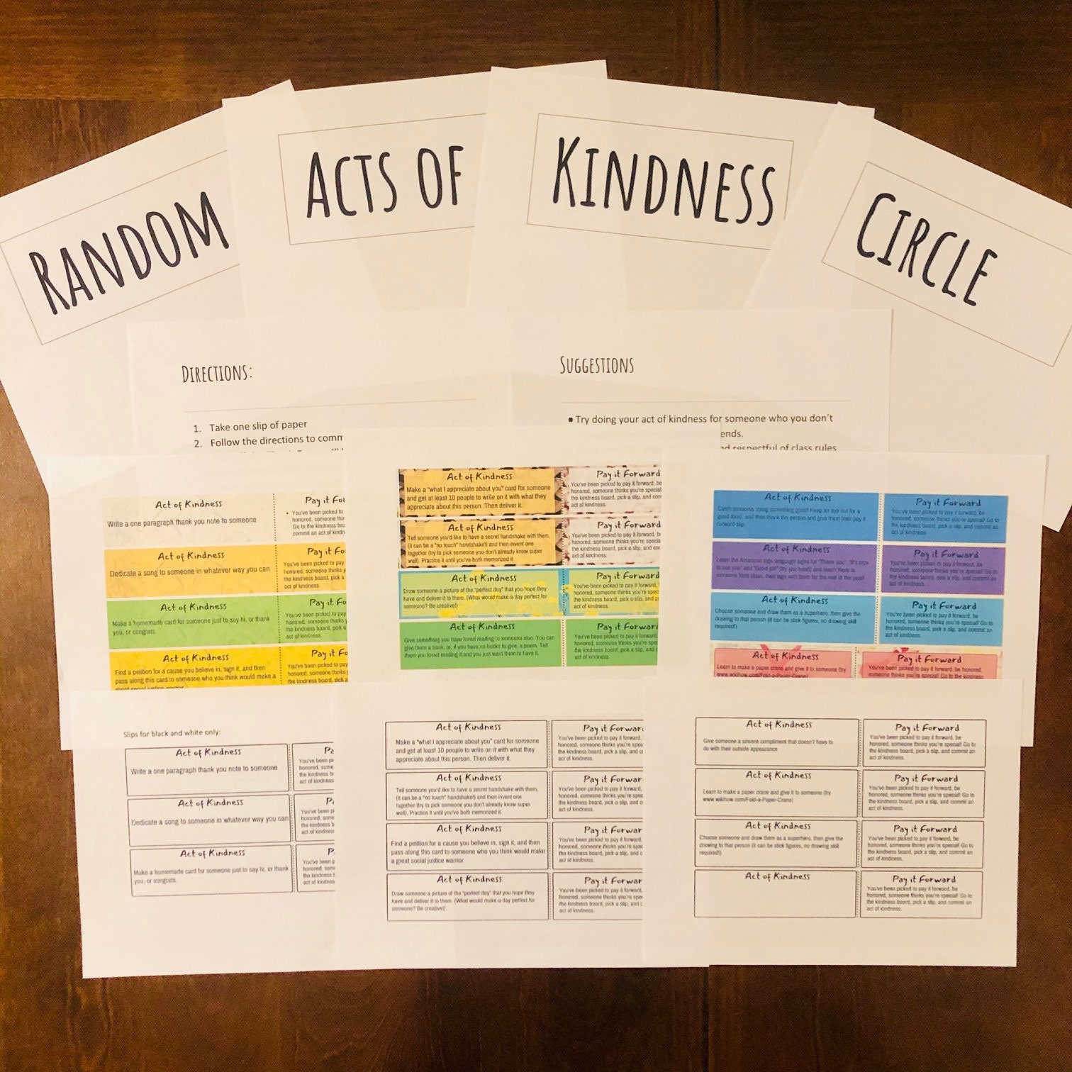 Bulletin Board Kit | Random Acts of Kindness Board | Interactive ...