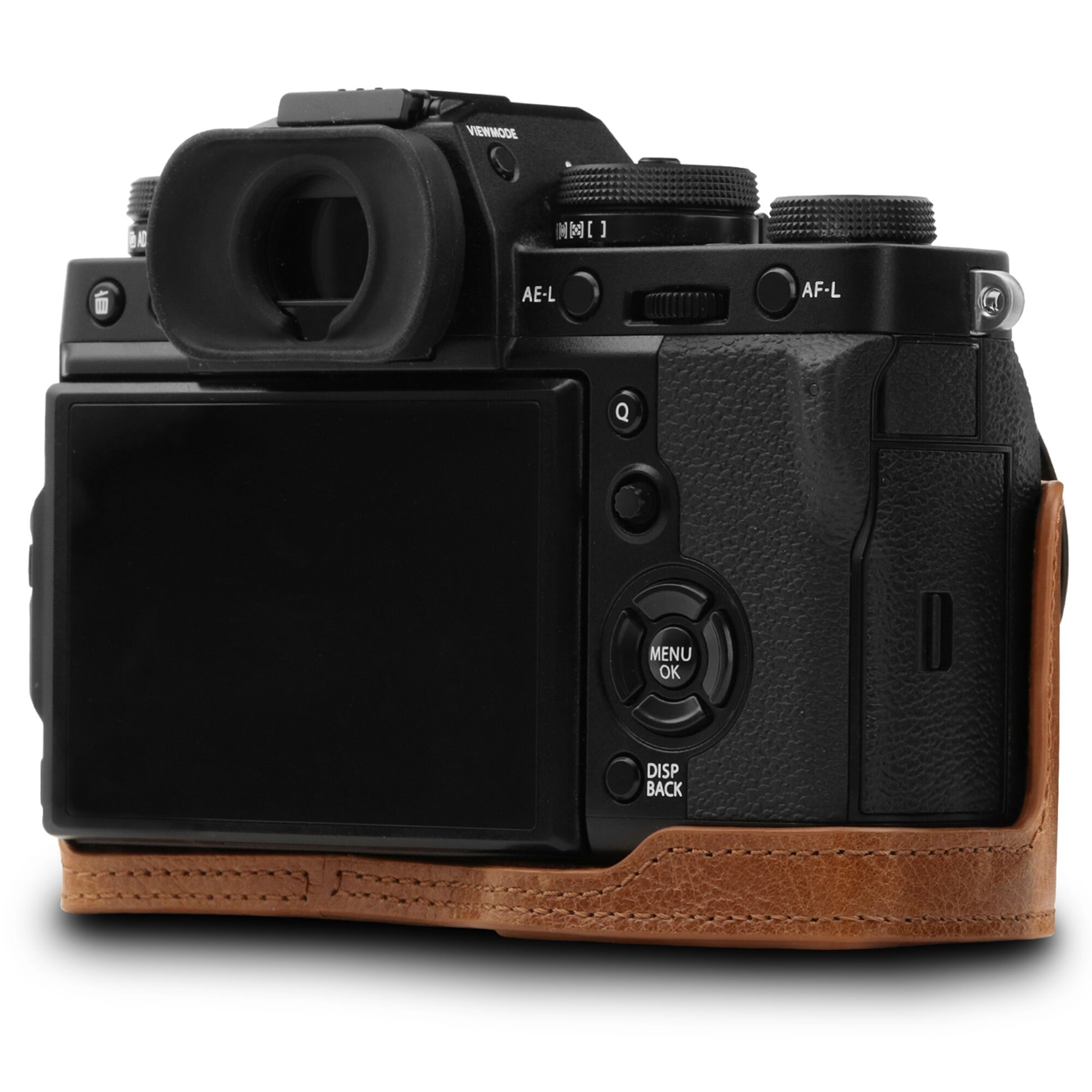 Fine Leather Camera Half Case & Strap Compatible With Fujifilm - Etsy