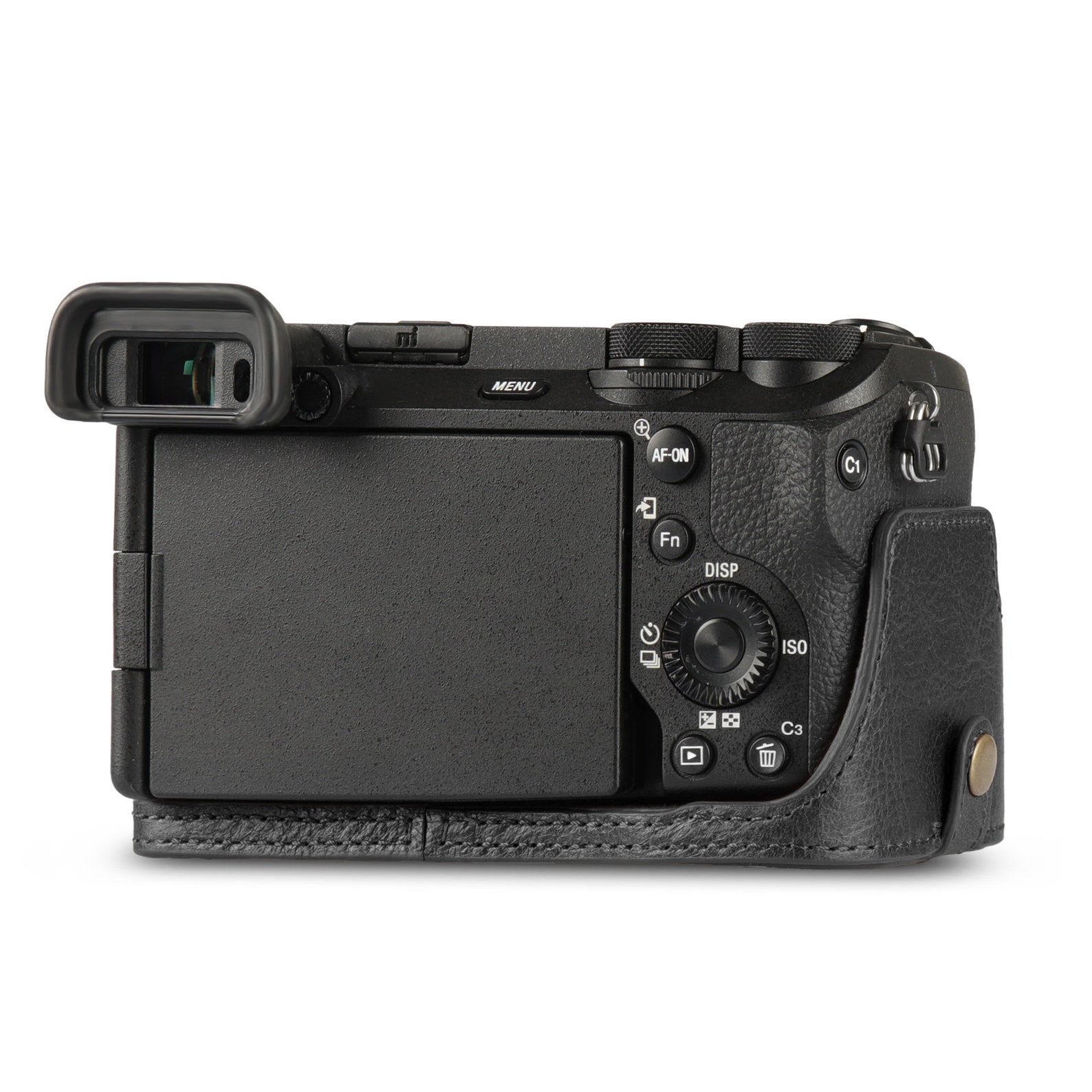 Fine Leather Camera Case & Strap Compatible With Sony Alpha A6700 (16 ...