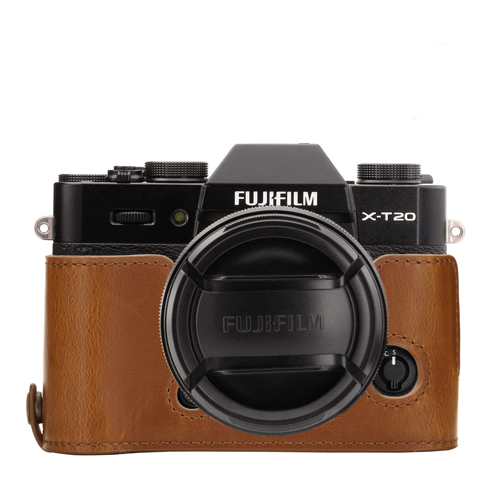 Leather Camera Half Case & Strap Compatible With Fujifilm - Etsy
