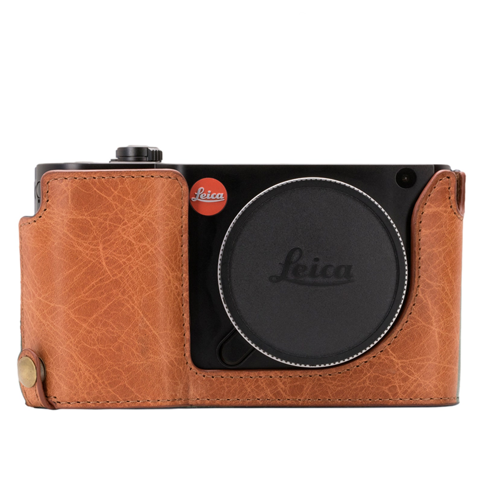 Fine Leather Camera Half Case & Strap Compatible With Leica - Etsy