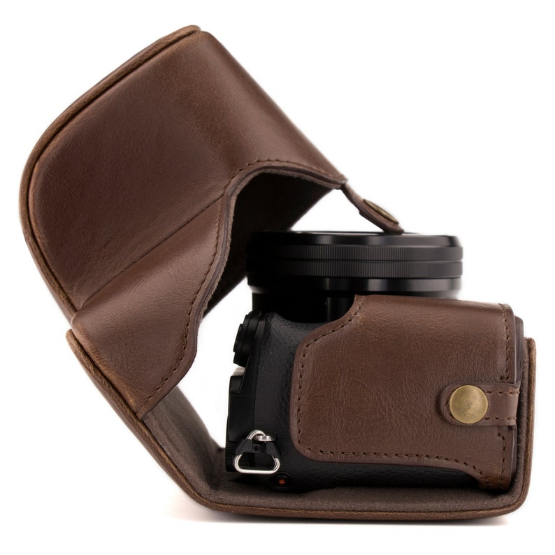 Sony Alpha A6300, A6000 (16-50 Mm) Camera Bag Protective Leather Camera ...