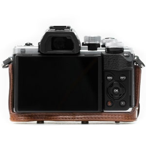 Protective PU Leather Camera Case | Olympus OM-D E-M10 Mark II, E-M10 ...