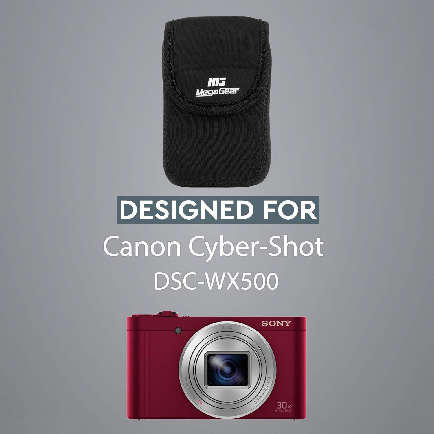 Sony Cyber-shot DSC-WX500 Neoprene Camera Case, Water Resistant ...