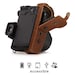 Canon EOS M50 II, EOS M50 (15-45mm) Leather Camera Case & Strap - Black ...