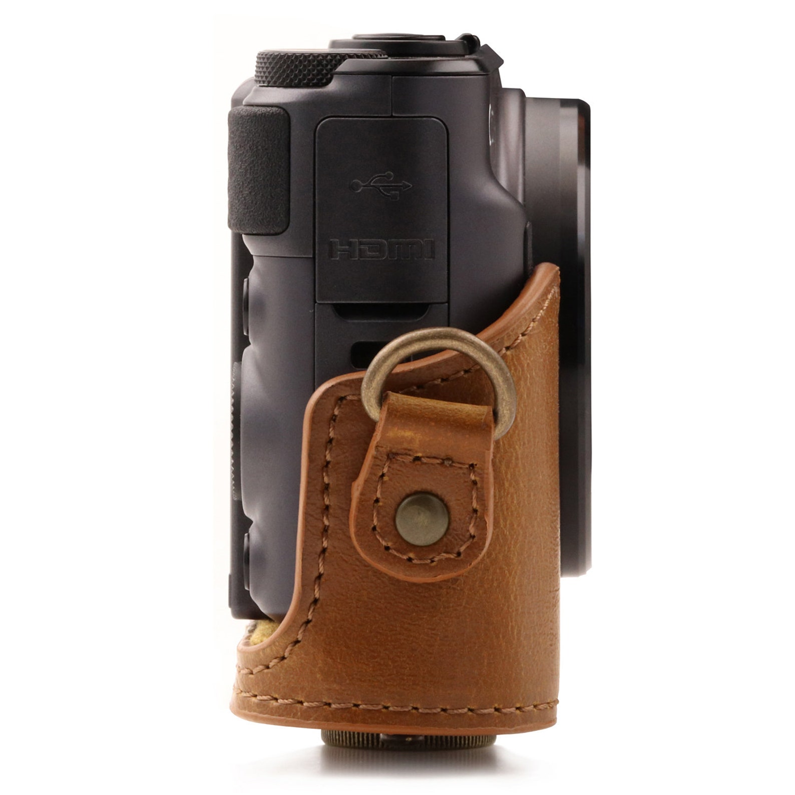 PU Leather Camera Case for Canon Powershot SX740 HS SX730 HS ...