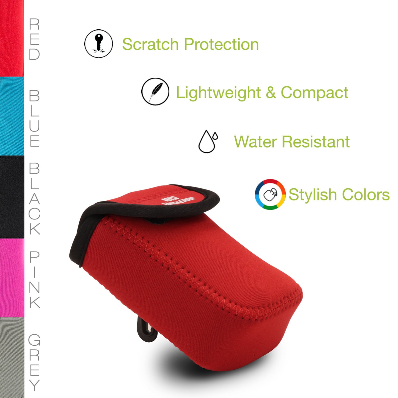Sony Cyber-shot DSC-WX500 Neoprene Camera Case, Water Resistant ...