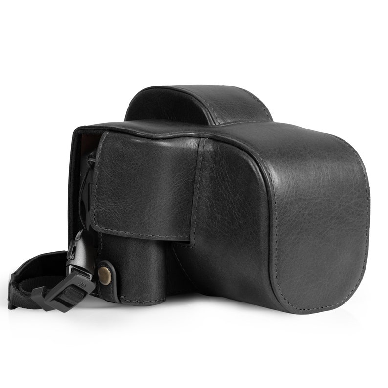 Leather Camera Case and Strap | Protective Grad Gift for Photographer ...