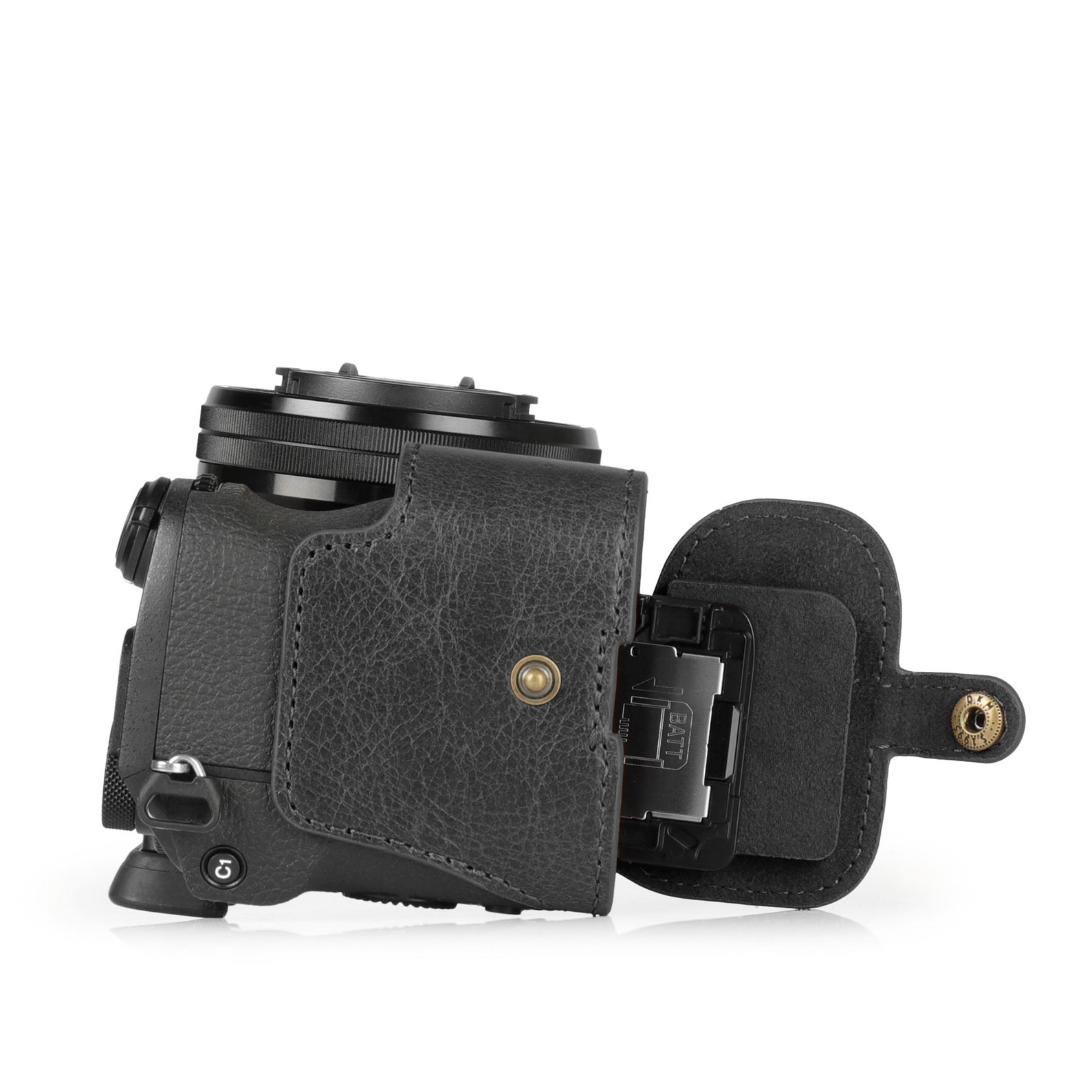 Fine Leather Camera Case & Strap Compatible With Sony Alpha A6700 (16 ...