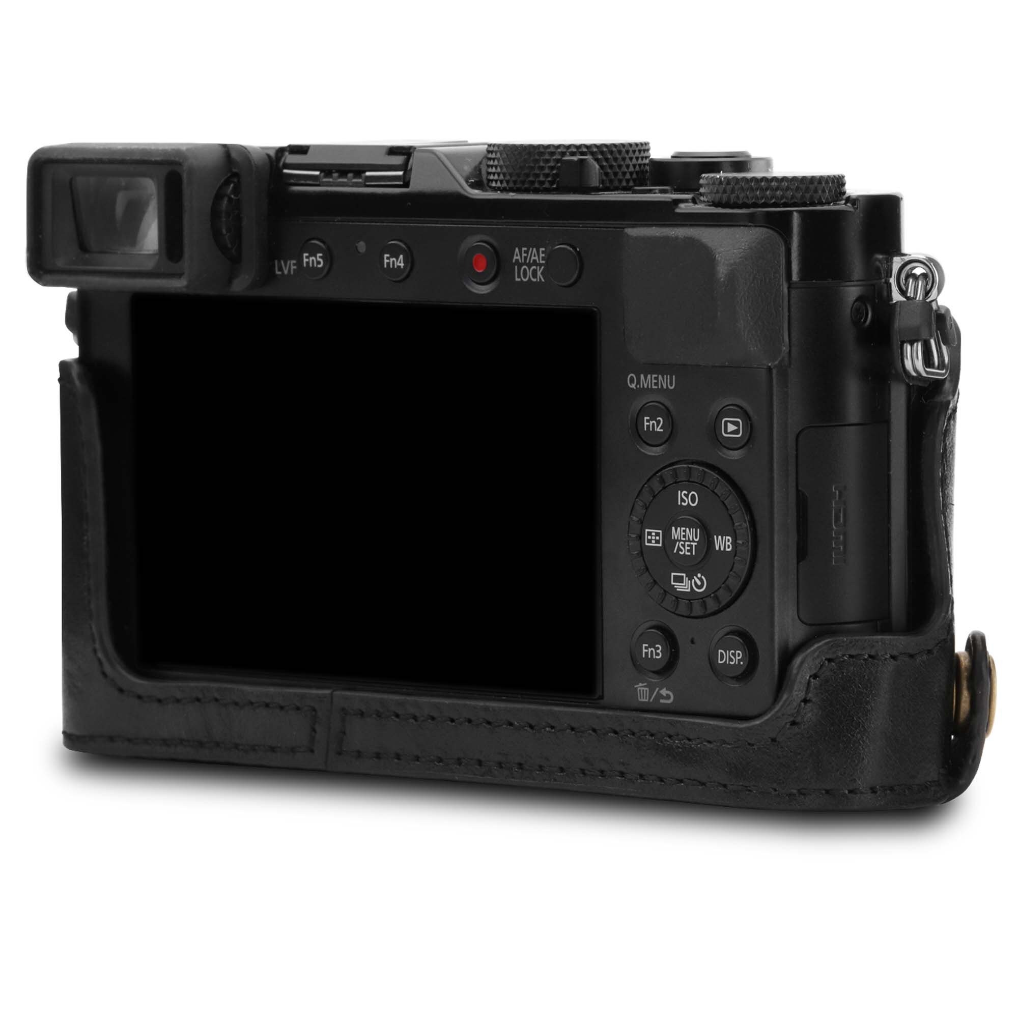 Fine Leather Camera Half Case & Strap Compatible With | Etsy