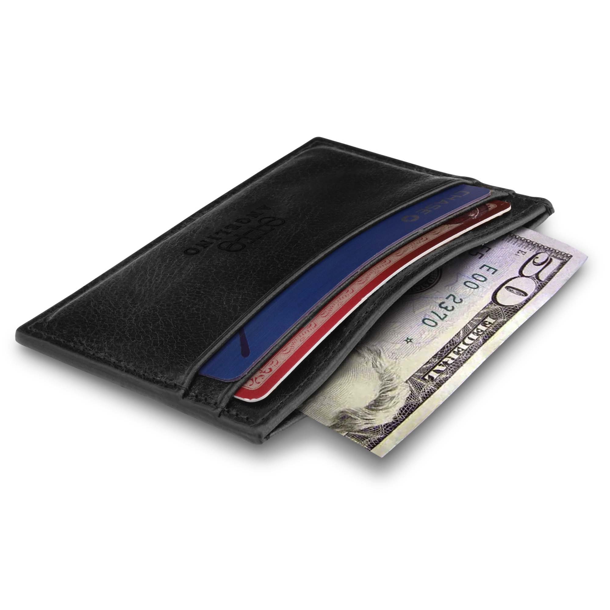 Hand-Crafted Credit Card Wallet Top Grain Leather Card | Etsy