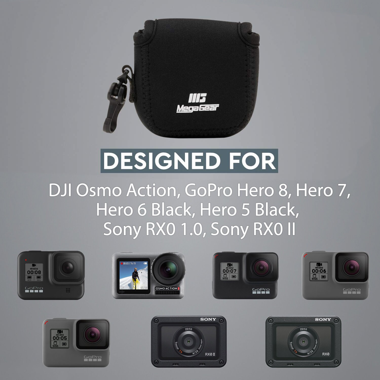 Neopren Kameratasche fur GoPro Hero8 DJI Osmo Action Sony RX0 II GoPro Hero 7 Sony RX0 1.0 GoPro Hero 5 Black Hero 6 Black Soft Case Etsy