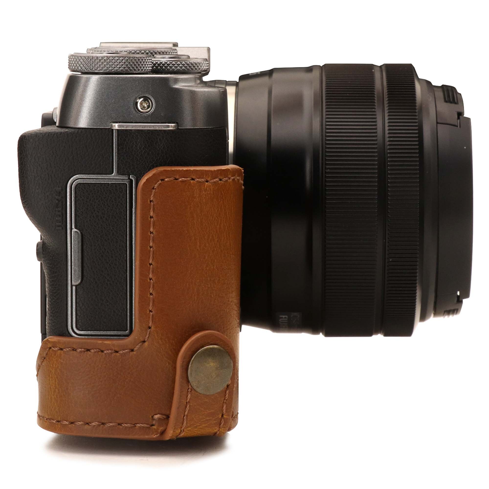 Leather Camera Case & Strap Compatible With Fujifilm X-A7 | Etsy