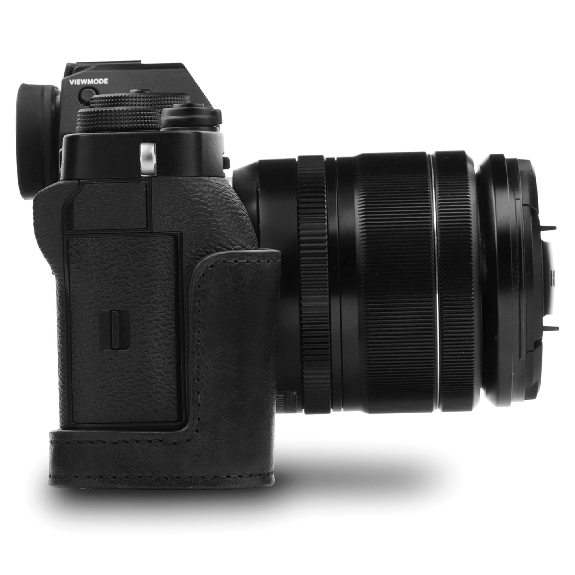 Fine Leather Camera Half Case & Strap Compatible With Fujifilm - Etsy