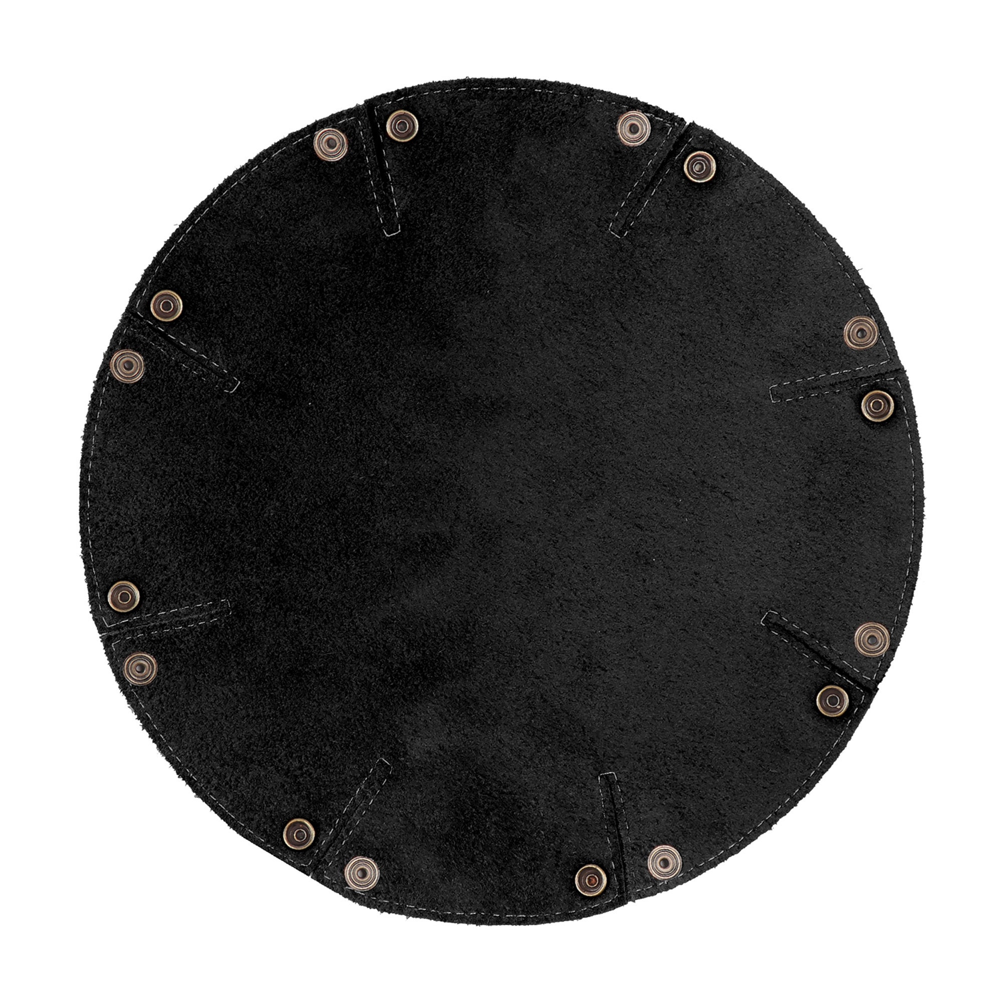 Personalized Top Grain Leather Catch All Tray Round Valet | Etsy