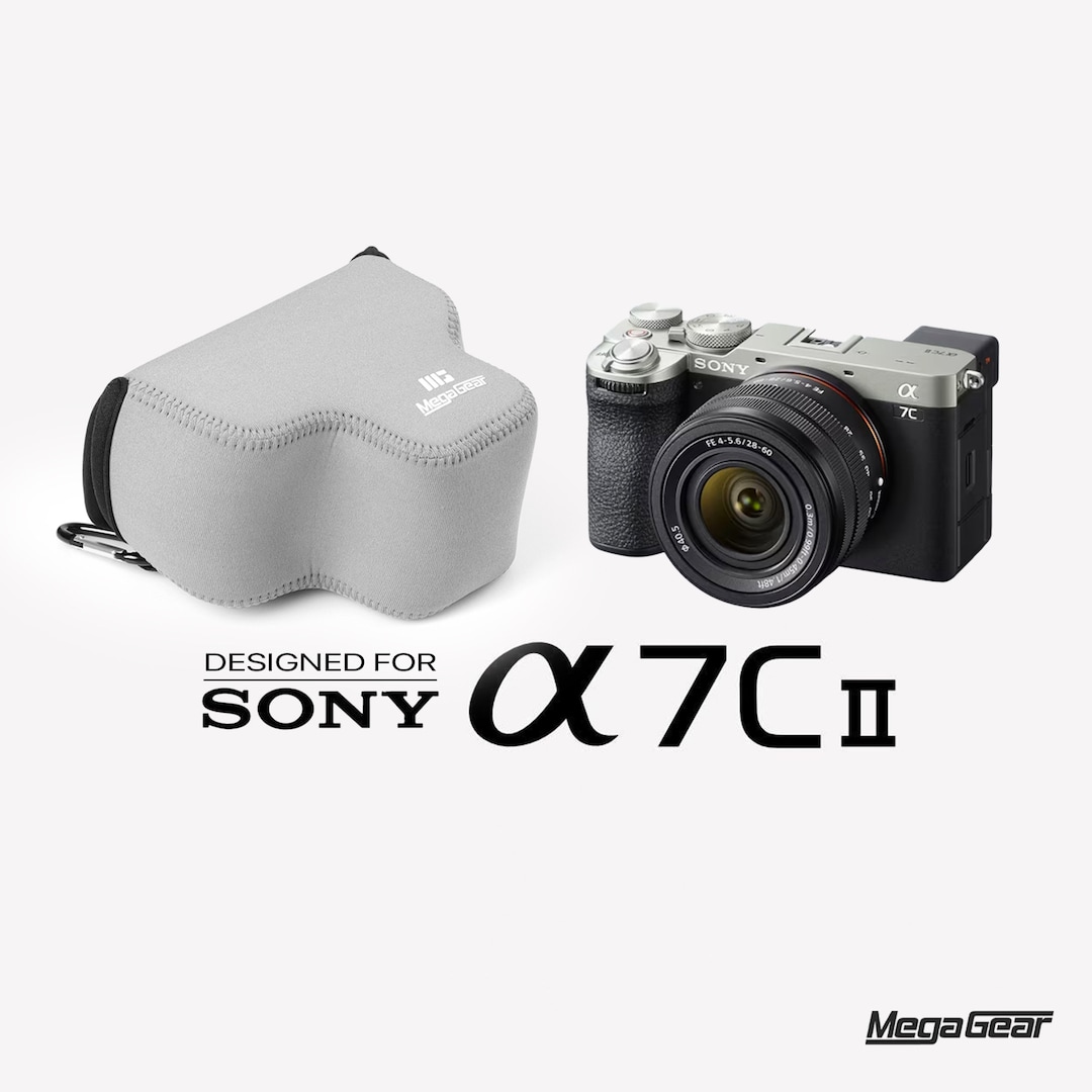 Neoprene Camera Case for Sony A7C II | Padded Pouch for 28-60mm Lens ...