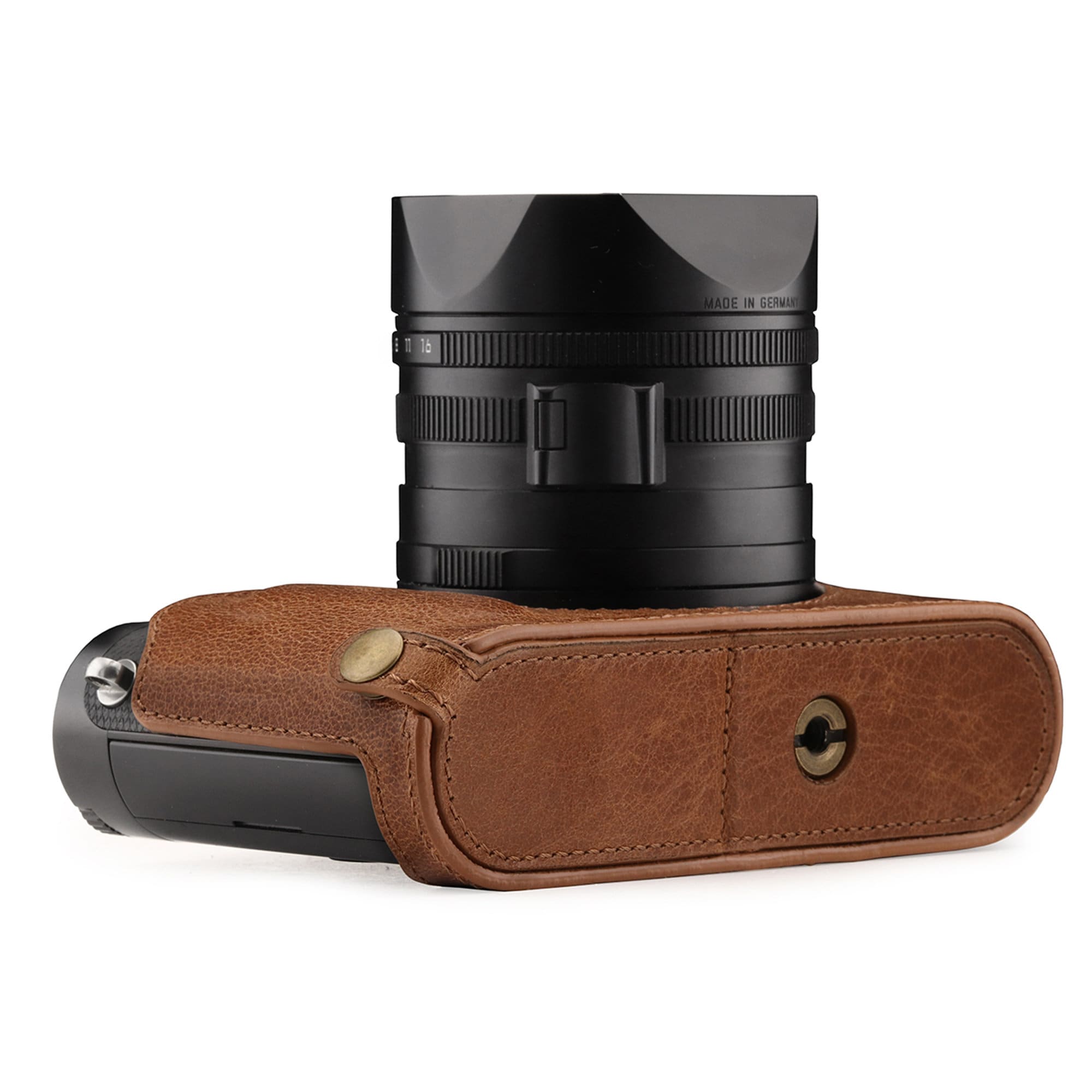 Genuine Leather Camera Half Case and Strap | Milestone Graduation Gift ...