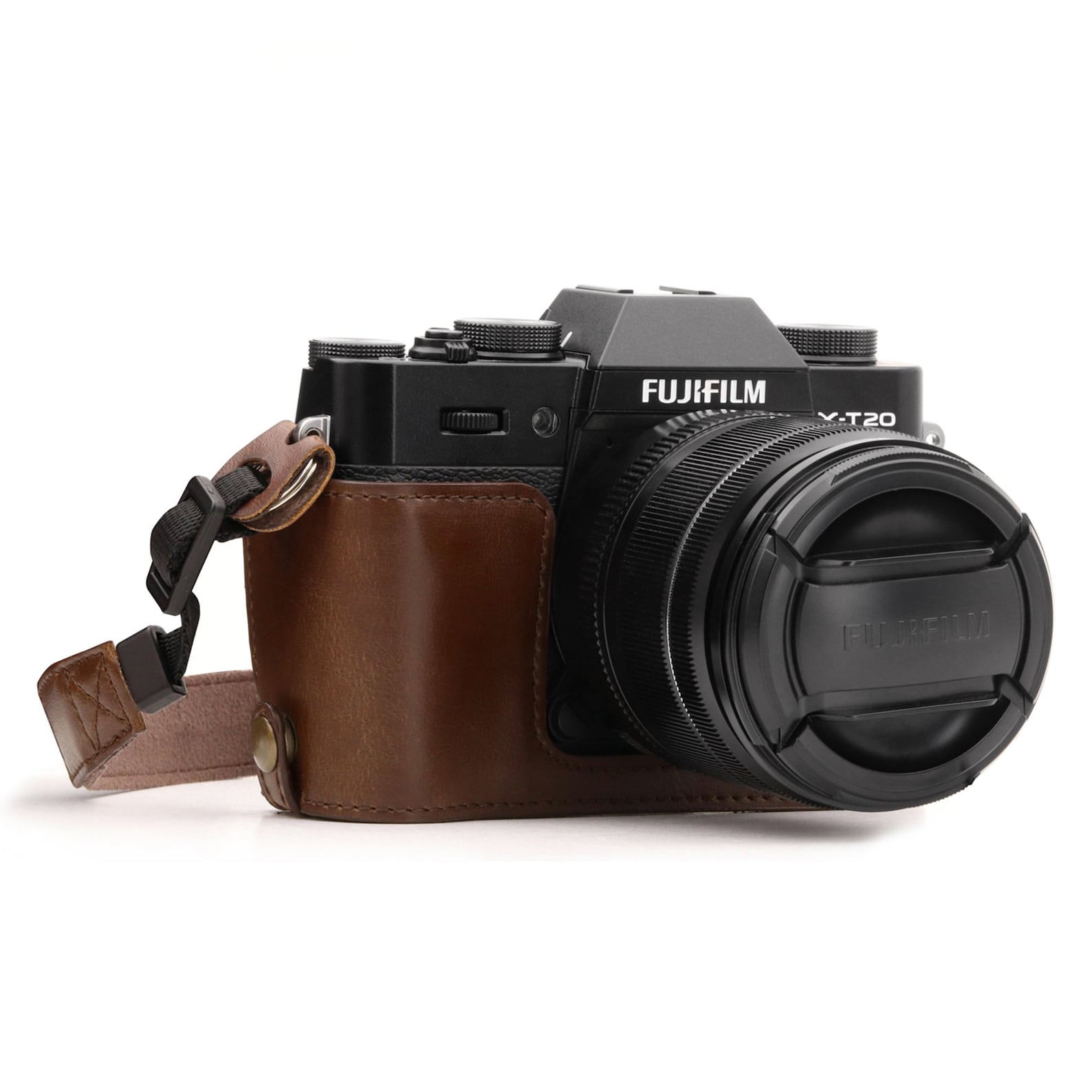 Leather Camera Half Case & Strap Compatible With Fujifilm - Etsy