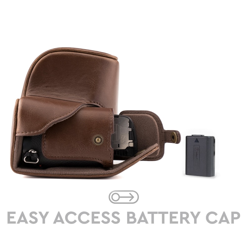 Sony Alpha A6300, A6000 (16-50 Mm) Camera Bag Protective Leather Camera ...