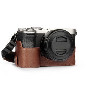 Sony Alpha 7c II, A7C II DSLR Hand Crafted Half Camera Case, Compact ...