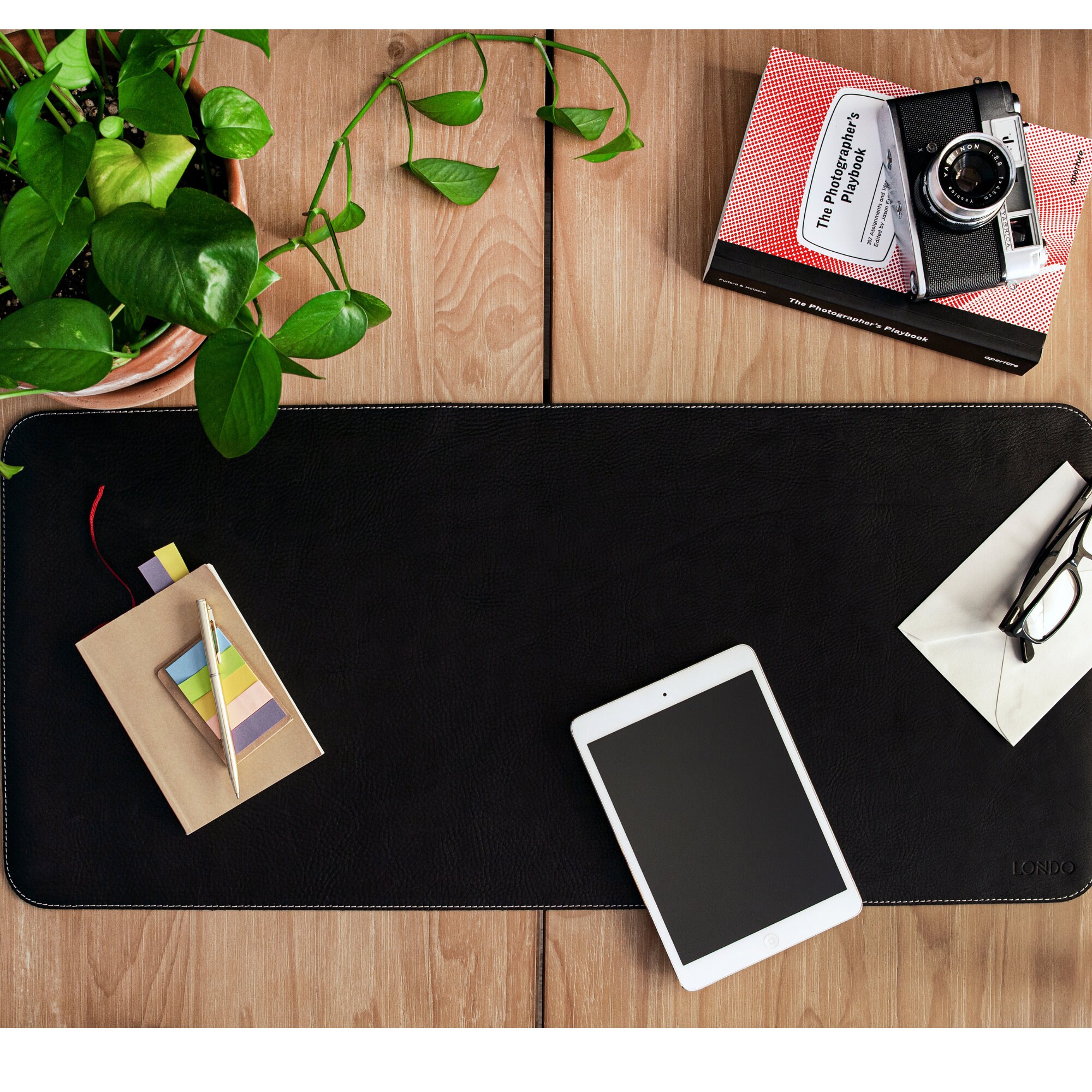 Large Mouse Pad Top Grain Leather Hand Crafted Desk Mat | Etsy