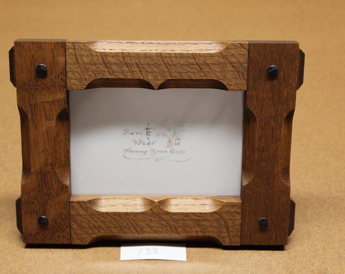 Mission Oak Quartersawn/riftsawn Picture Frame Arts & Crafts Craftsman ...