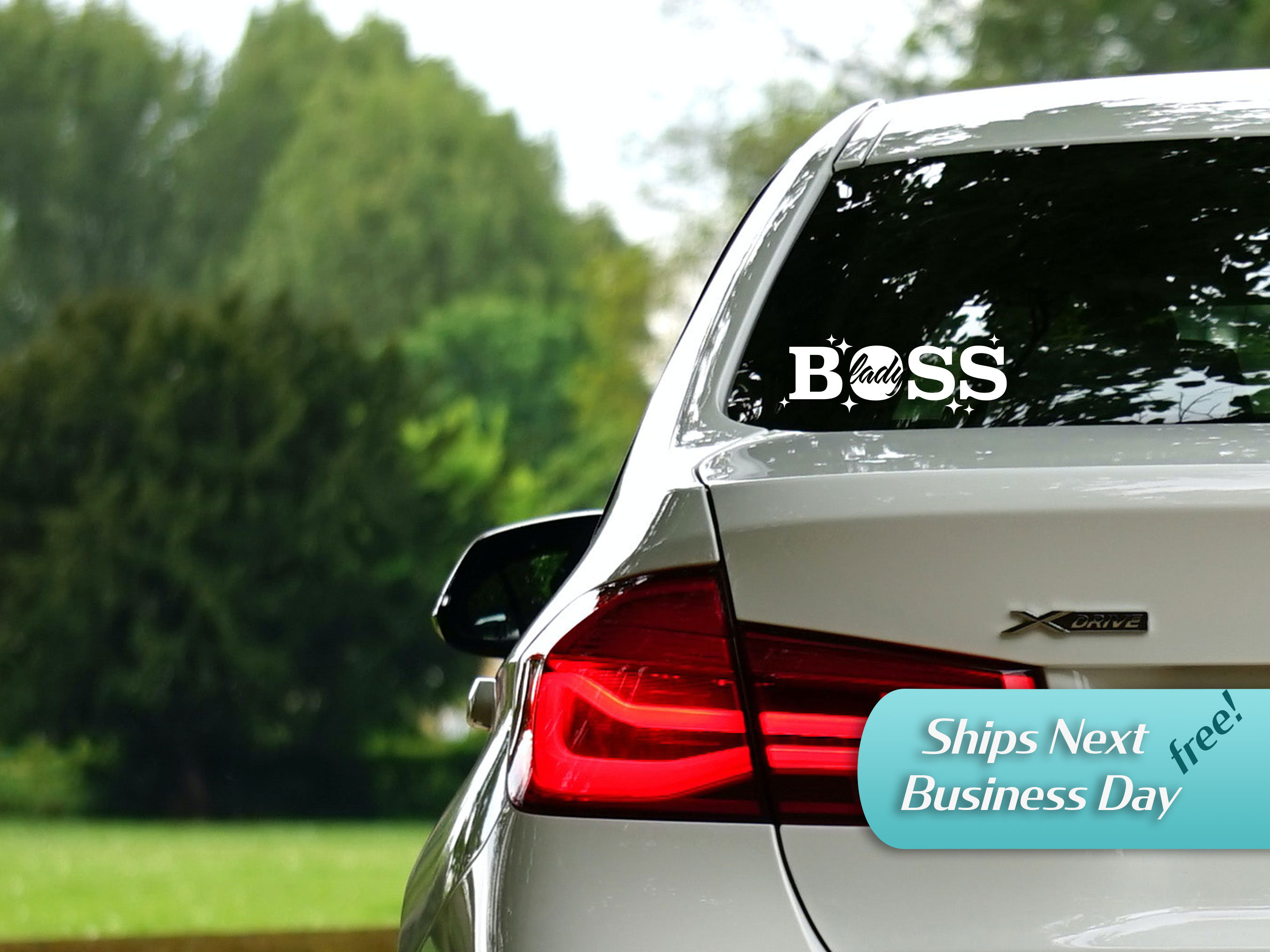 Boss Lady Car Decal, Lady Boss Laptop or Tumbler Decal, Woman ...