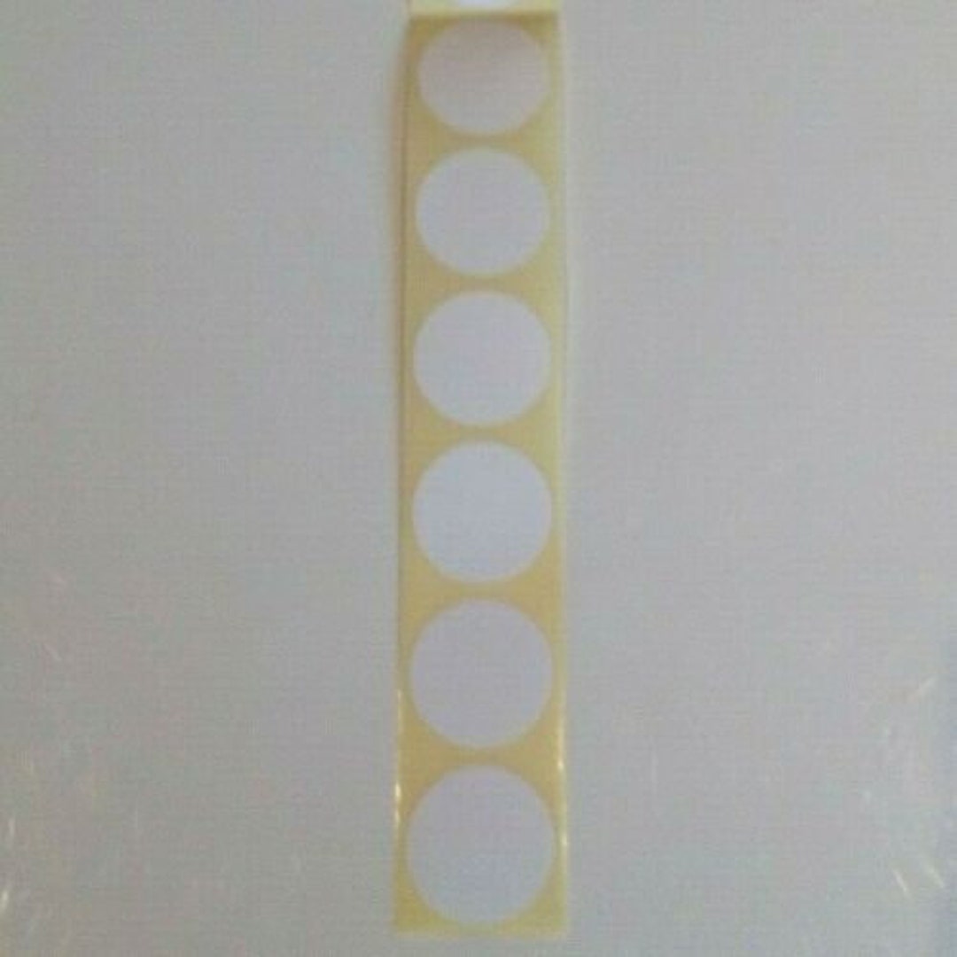 White Circle Labels 25mm Diameter Various Quantities - Etsy