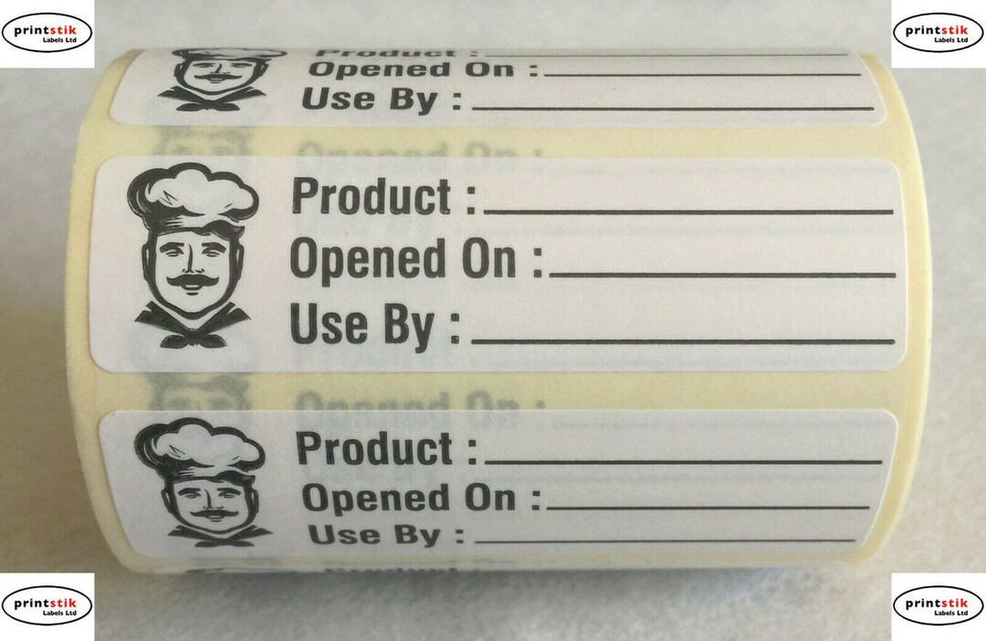 Use by Food Labels,storage Labels, Day Dot 500 Labels per Roll 65x18mm ...