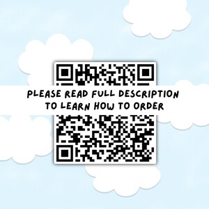 Customizable QR Code Sticker, Personalized QR Code, Digital and ...