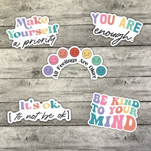 Mental Health Bundle Its Okay to Not Be Okay Stricker Bundle Waterproof ...