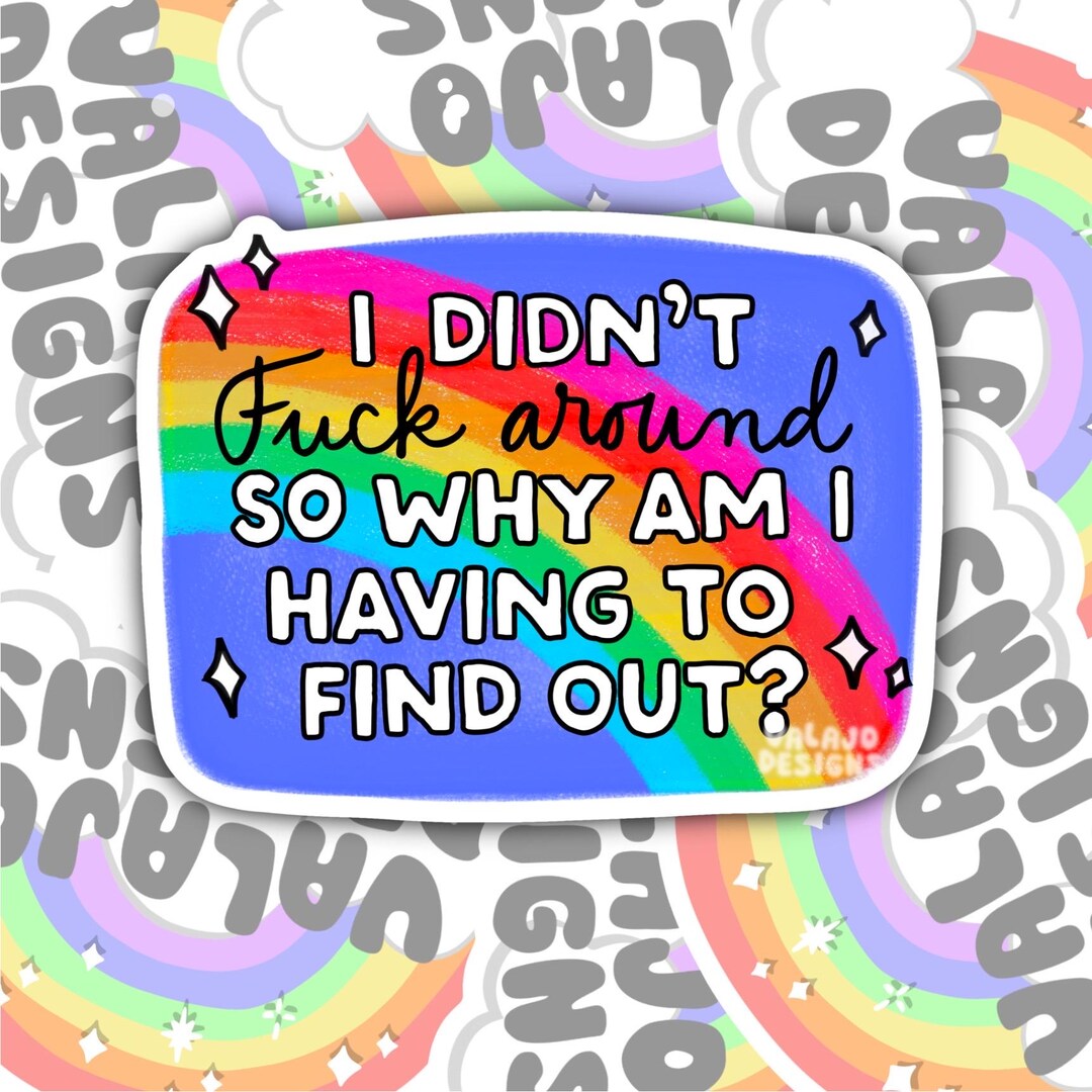 I Didn't FO so Why Am I Finding Out, Social Justice, Funny Waterproof ...