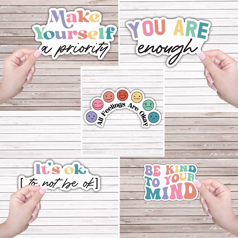 Mental Health Bundle Its Okay to Not Be Okay Stricker - Etsy
