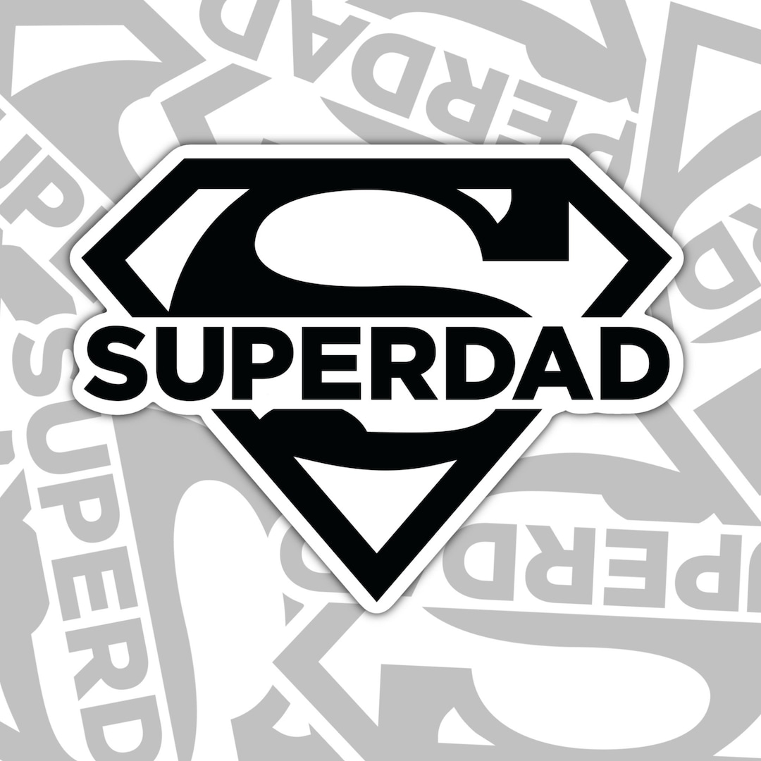 Super Dad Sticker, Dad Life Sticker, Dad Sticker, Waterproof Sticker ...