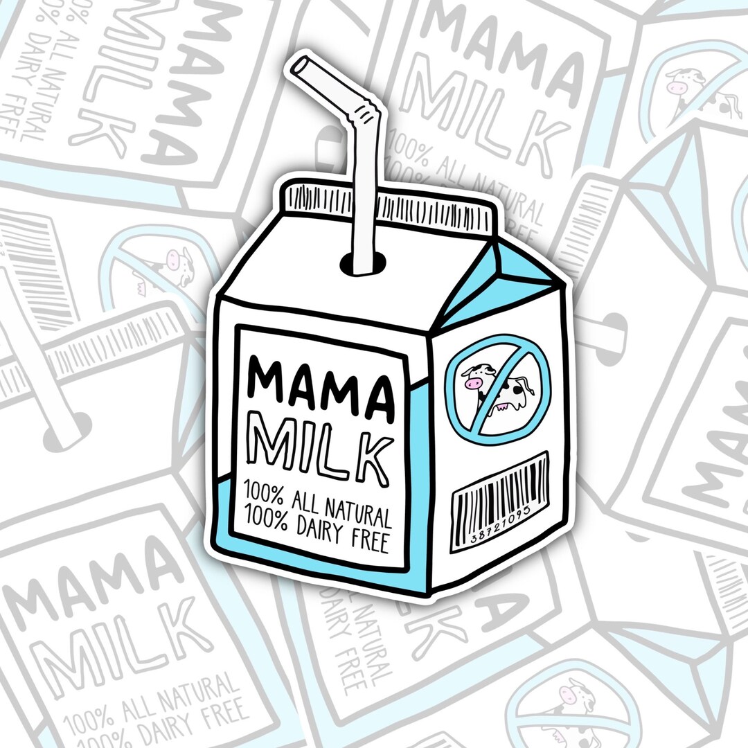 Mama Milk, Breastfeeding Sticker, Mama Life, Waterproof Sticker, Water ...