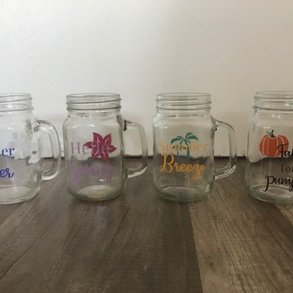 Custom Mason Jar - Etsy