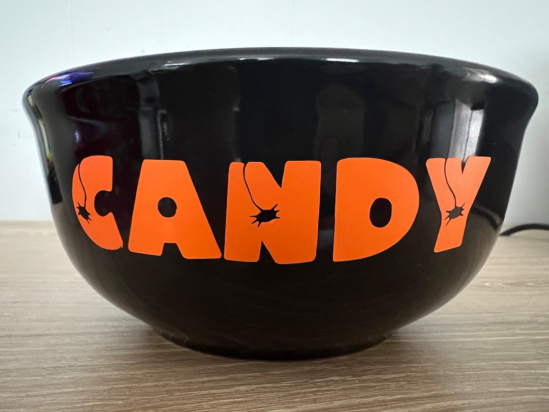 Customizable Candy Bowl, Halloween Bowl, Small Halloween Candy Bowl ...