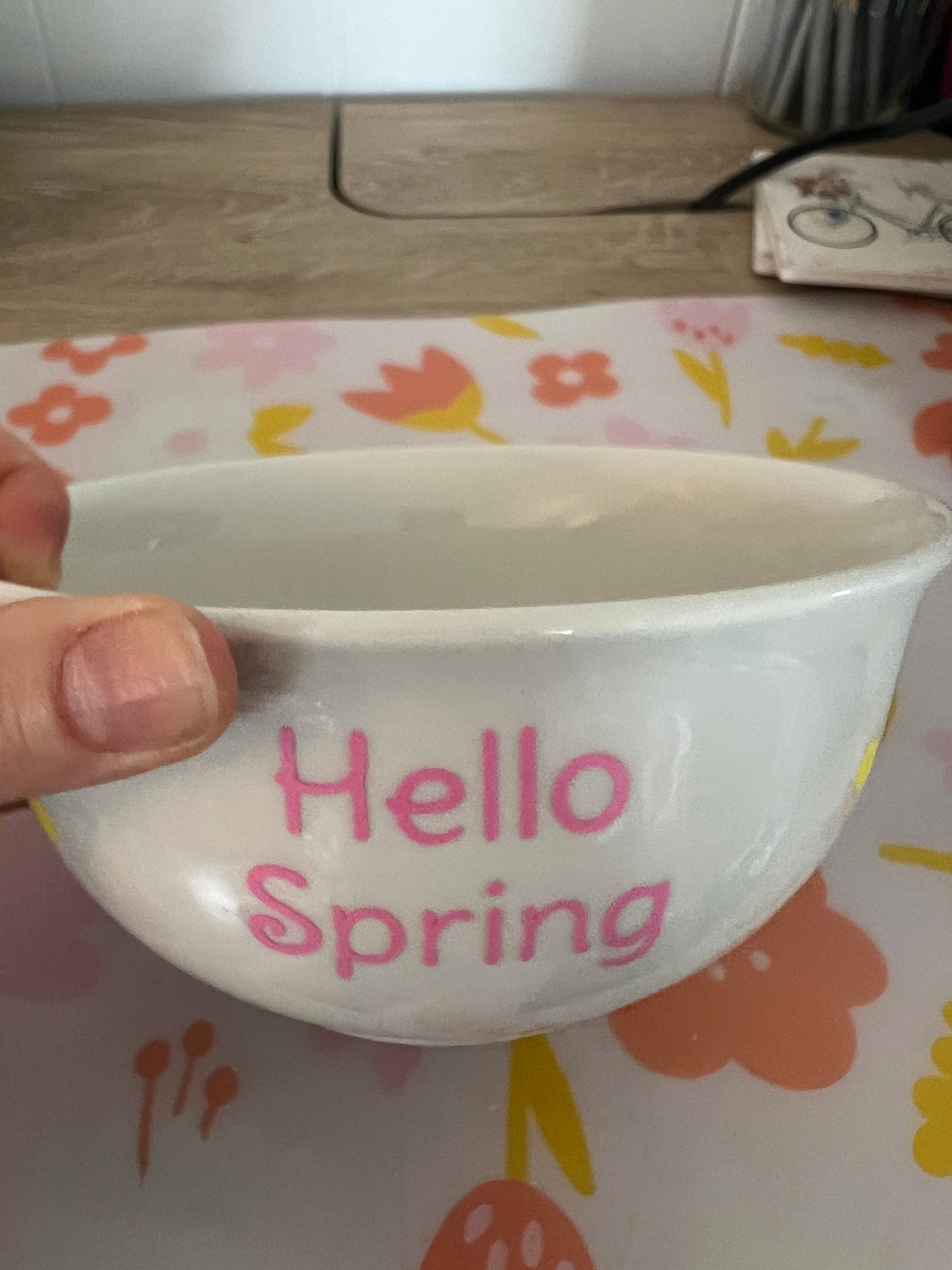 Customizable Candy Bowl, Spring Bowl, Small Candy Bowl, Custom Bowl ...