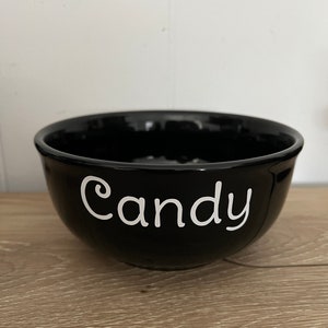 Customizable Candy Bowl, Halloween Bowl, Small Halloween Candy Bowl ...