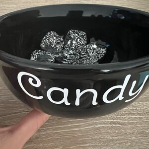 Customizable Candy Bowl, Halloween Bowl, Small Halloween Candy Bowl ...