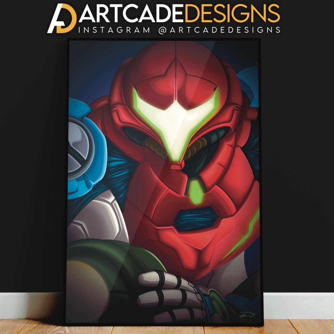 Samus Poster Metroid Dread Samus Aran Gamer Zero Suit - Etsy